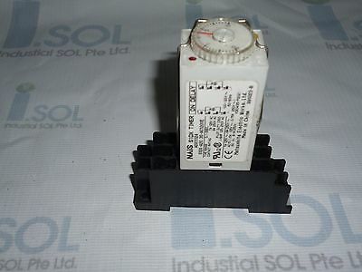 S1DX-A2C 3S-AC120VE Nais S1DX on delay timer with Base ADX11124 ...