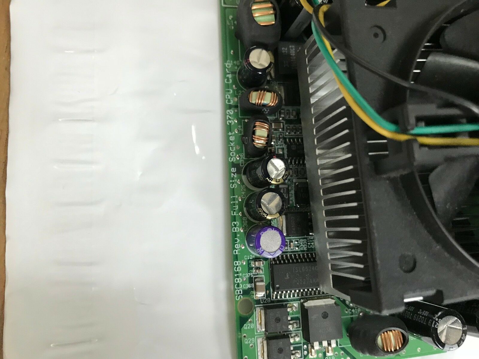 SBC8186 Rev B3 ver. A12.10 Pentium III 1.2Ghz socket 370 Industrial SBC ...