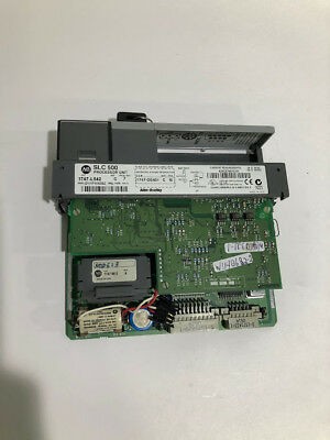 Allen Bradley 1747-L542 Ser C Rev 7 with 1747-M13 Ser A SLC 500 ...