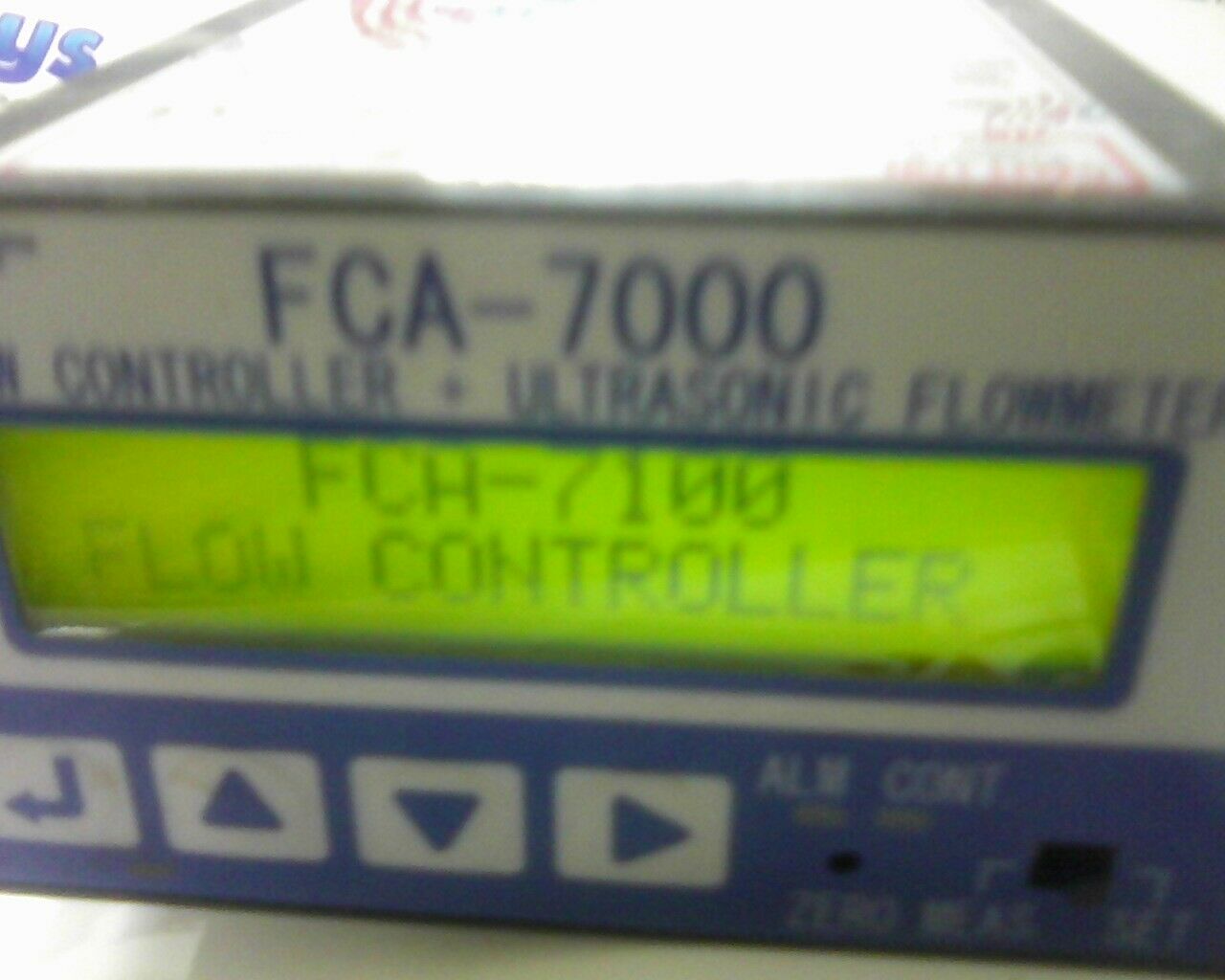 FCA-7101 TIV FCA-7000 Flow Controller + Ultrasonic Flowmeter Tokyo Keiso Co Ltd