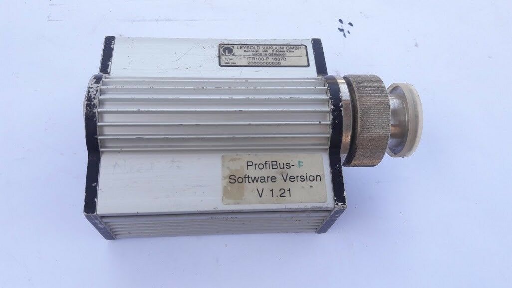 Leybold Vakuum ITR100-P 16370 ProfiBus Sofware Ver 1.21 Ioni ...