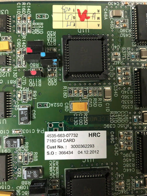 philips Elscint Marconi 7180 GI Card 47071800628/D Assy 4535-663-07732 ...