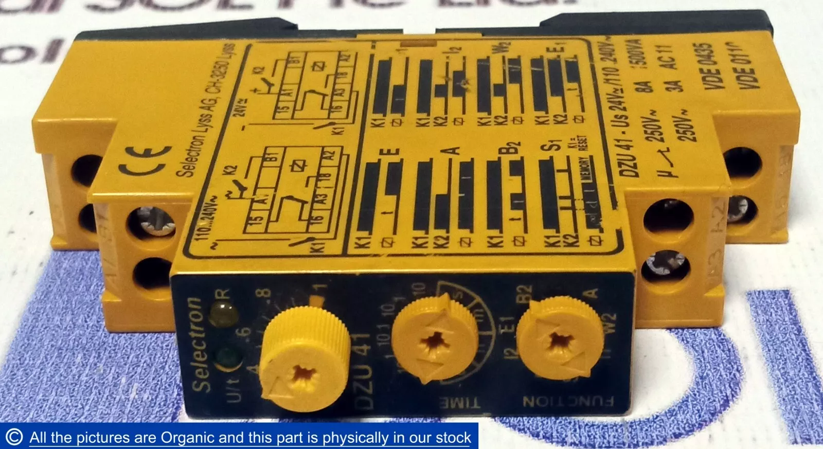 Selectron DZU 41 Timer Module DZU 41-Us 24V~/110 240 DZU41 - Industrial ...
