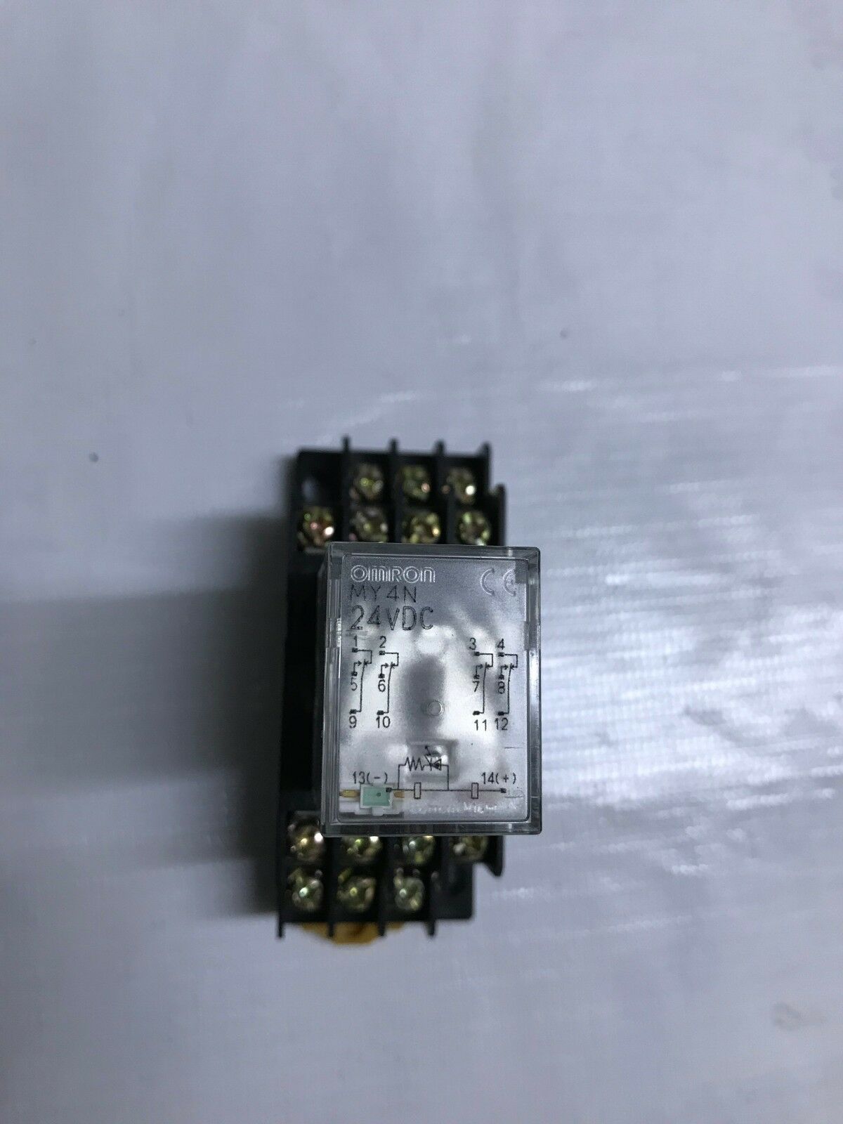 Omron MY4N Relay with base - Industrial SOL Pte Ltd