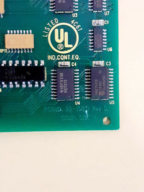 Control Technology 2203 16 IN / 16 Out Plc Module 2203 PCBNo. 50-15031 ...