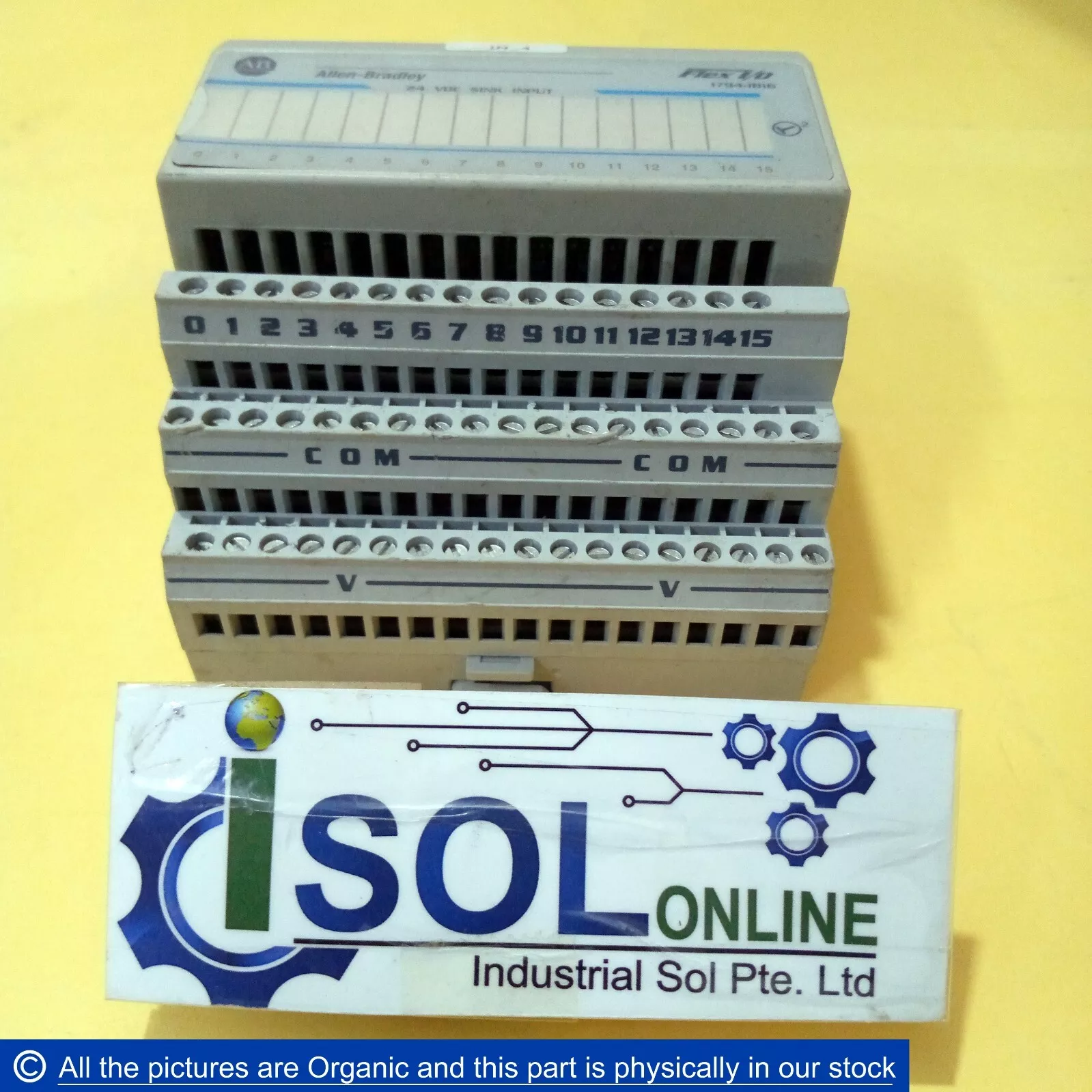 Allen-Bradley 1794-IB16 24 Vdc Sink Flex i/O input Module 1794IB16 With ...