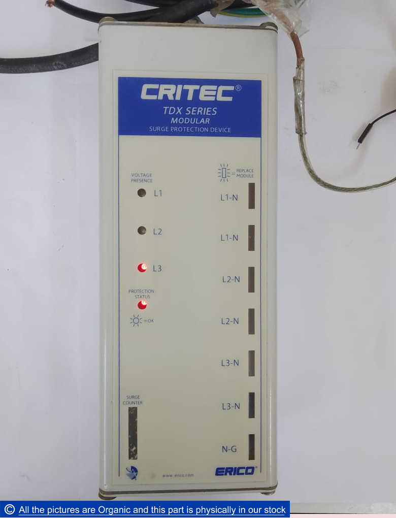 Critec TDX100M 277/480TT Modular Surge Protection Device SPD TDX Series ...