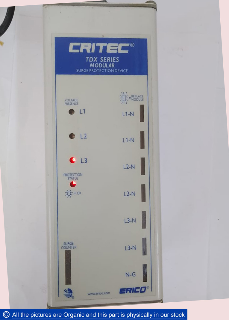 Critec TDX100M 277/480TT Modular Surge Protection Device SPD TDX Series ...