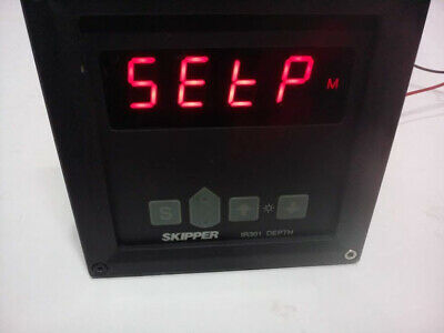 Skipper Electronics A/s IR 301 Digital Depth Repeater IR301 Marine ...