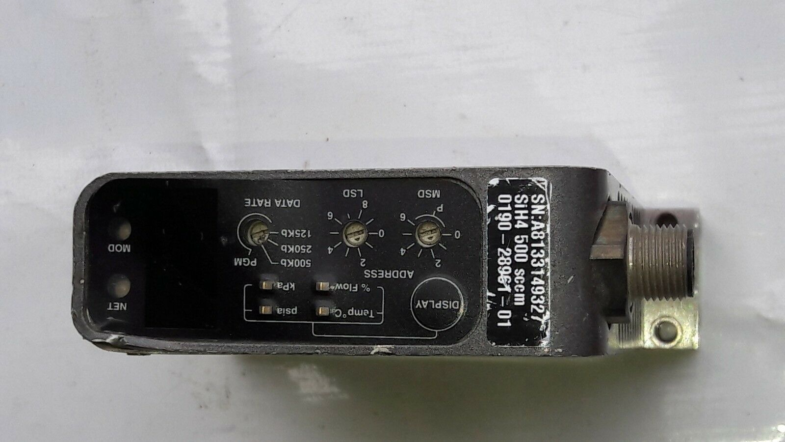 celerity unit 125 IFC-125C 0190-28961-01 SiH4 500 sccm - Industrial SOL ...