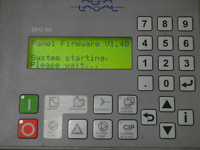 Alfa laval EPC 60 Firmware V1.40 B&R 4B1260.00.K07 Rev.I0 Operator ...