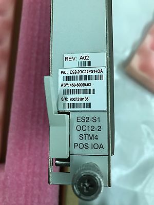 Juniper ES2-2OC12PS1-IOA E320 450-500069-03 ES2-S1 OC12-2 STM4 POS IOA ...