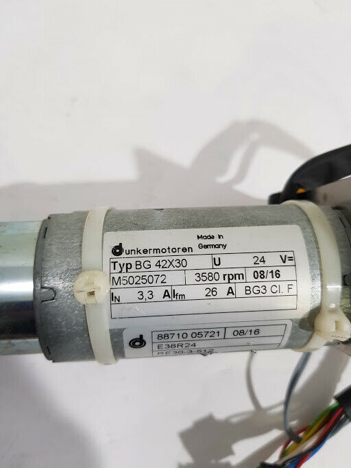 Dunkermotoren BG 42X30 Gear Head Motor 8871005721 RE30-3-512 E38R24 - Industrial SOL Pte Ltd