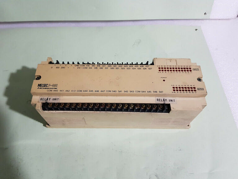 Mitsubishi electric Melsec F-40E programmable controller / realy unit ...