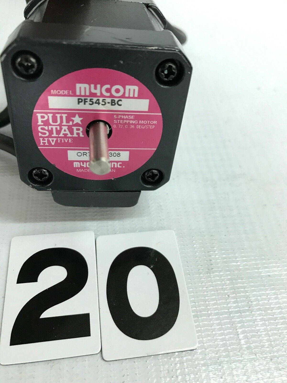 Mycom PF545-BC PUL STAR HV Five 5-phase stepping motor - Industrial SOL Pte Ltd