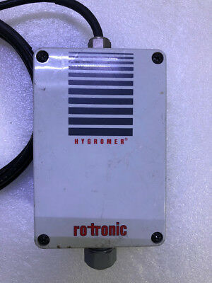 Hygromer Rotronic H290 W/O 39244 24VDC Humidity Transmitter H290 ...