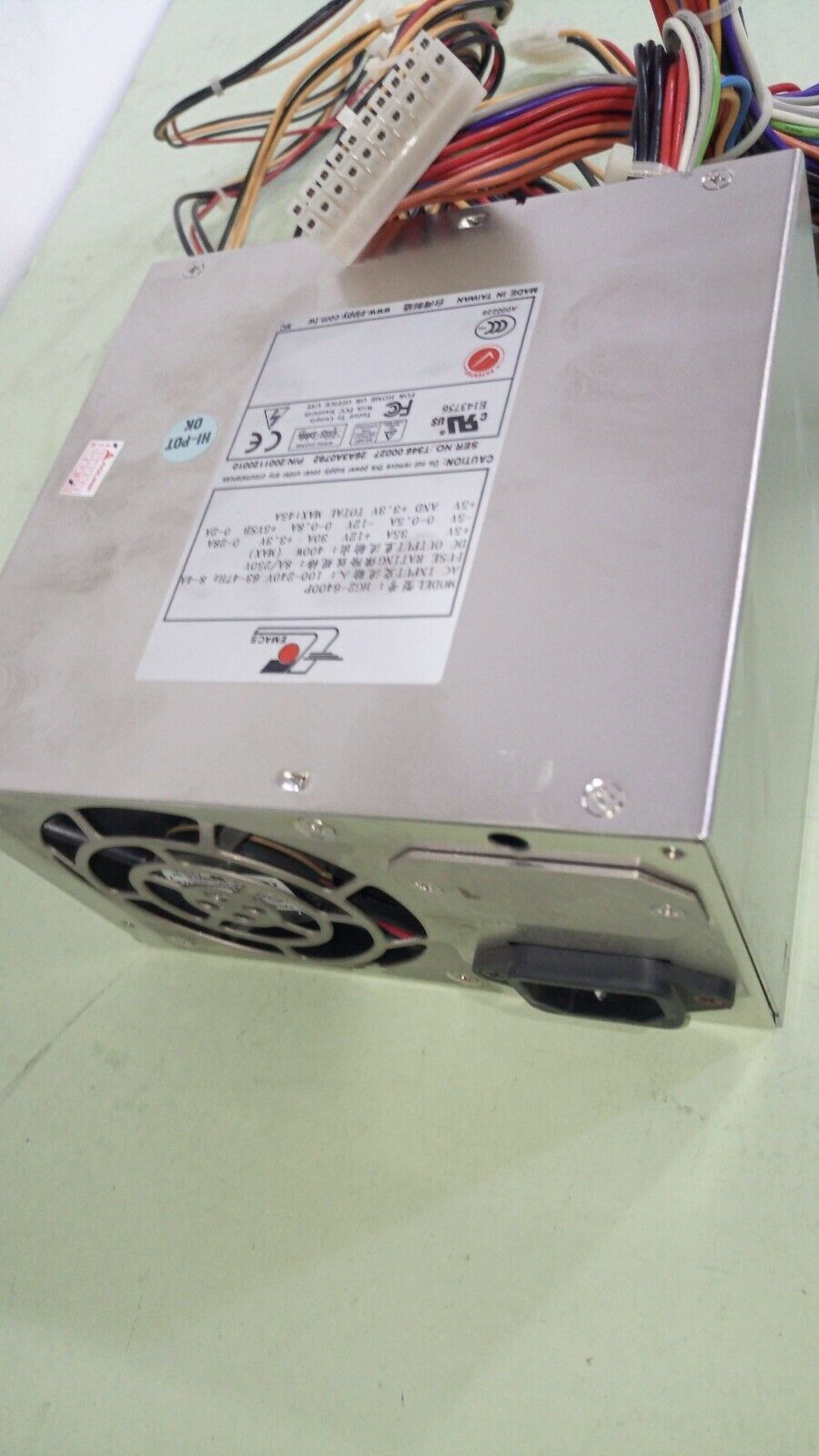 Emacs HG2-6400P 400w ATX Industrial Switching PC power supply zippy ...