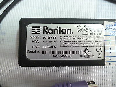 Raritan DCIM-PS2 Interface Module Cable H/W: H-UKVMPY-0D - Industrial ...