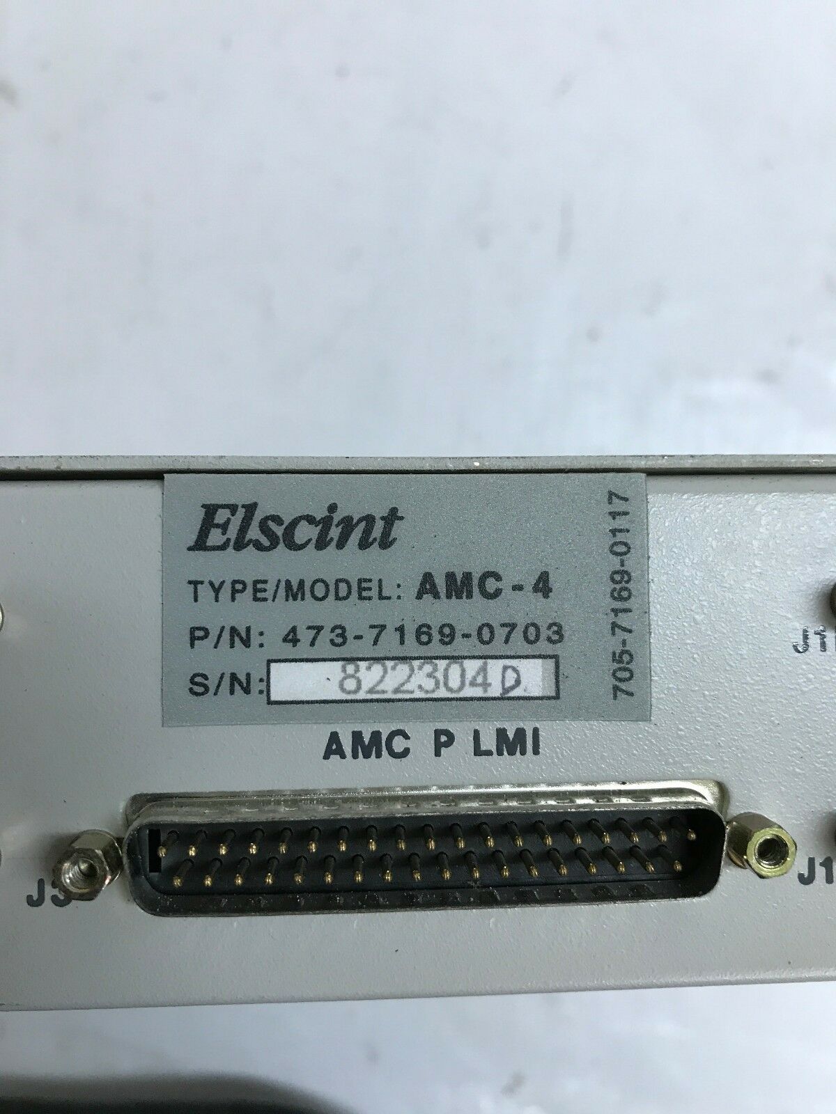 Elscint AMC-4 Xfer P/N: 473-7169-0703 medical equipment - Industrial ...
