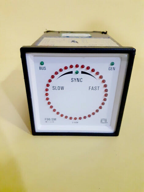 Crompton F96-SM 110V 60Hz Generator Synchroscope meter F96SM ...