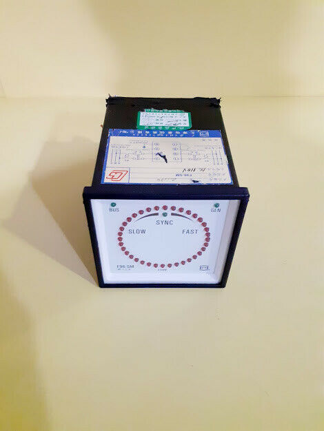 Crompton F96-SM 110V 60Hz Generator Synchroscope meter F96SM ...