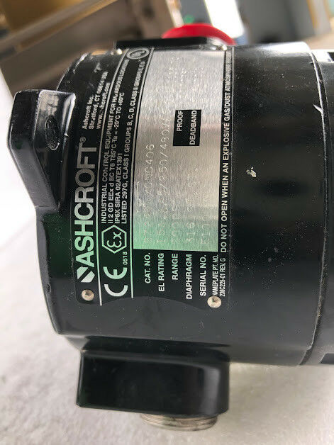Ashcroft B724S Pressure Switch 200psi - Industrial SOL Pte Ltd
