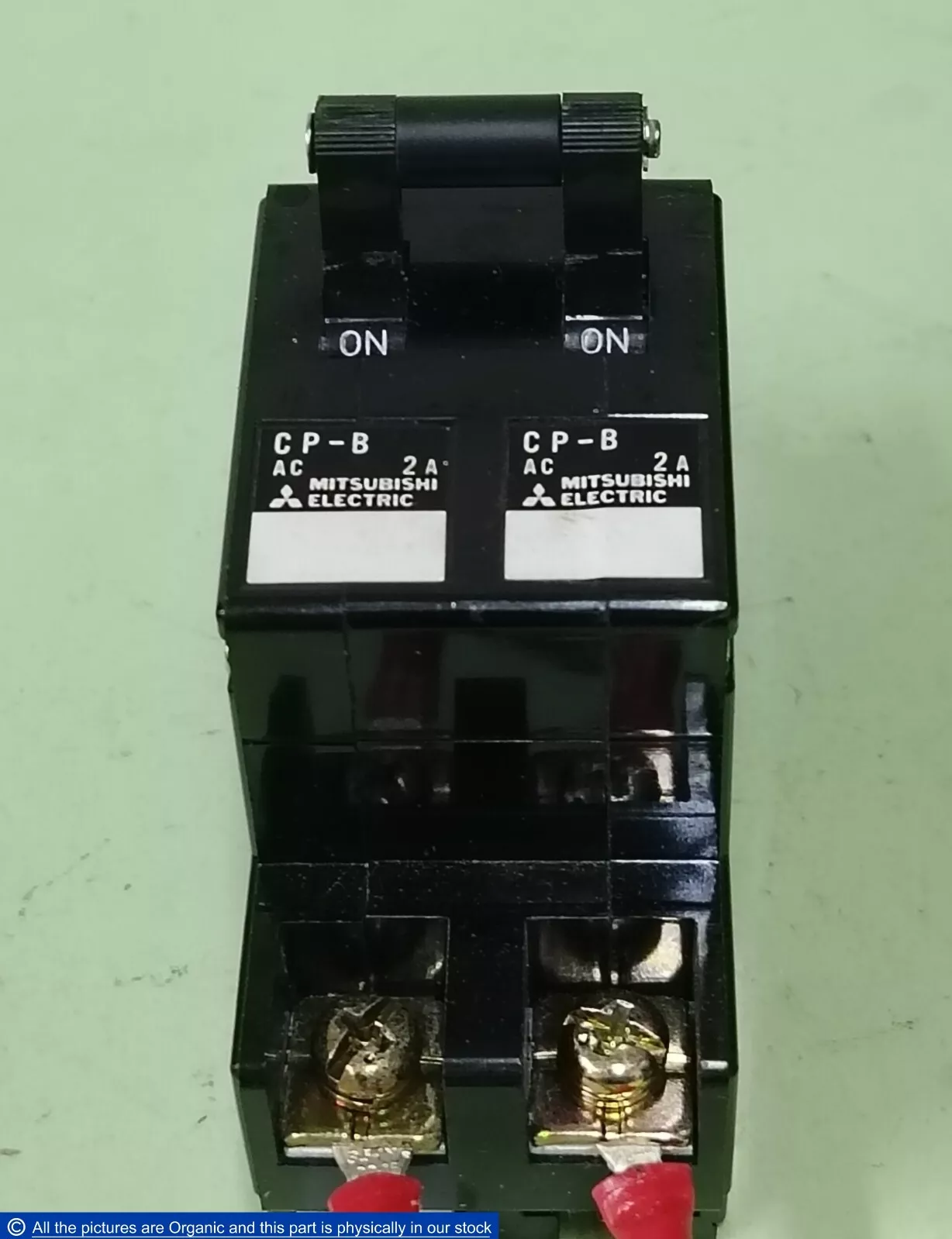Mitsubishi CP-B 2-Pole Circuit Protector 2A 250VAC CPB Circuit Breaker ...