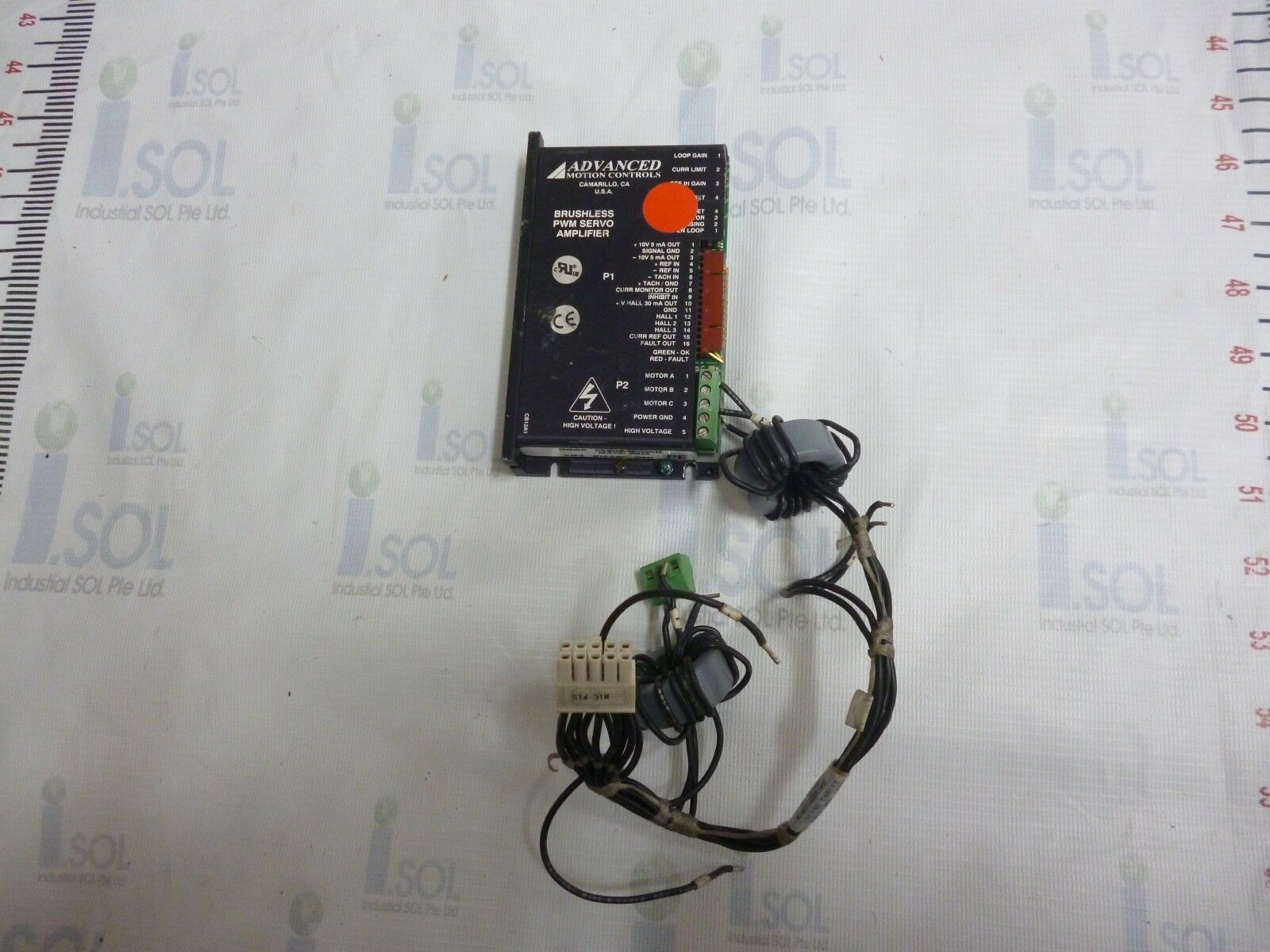 Advanced Motion Controls B12A6F-IBM1 Servo Amplifier - Industrial SOL ...