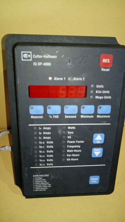Cutler-Hammer westinghouse IQ DP-4000 P980819 4D13110G03 Rev. 7 ...