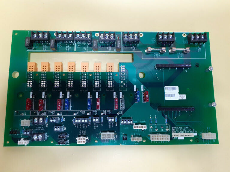 Intralase Corp 550115-002 Rev:C AW 73115-002 Rev B PCB 260115-002 Rev B ...