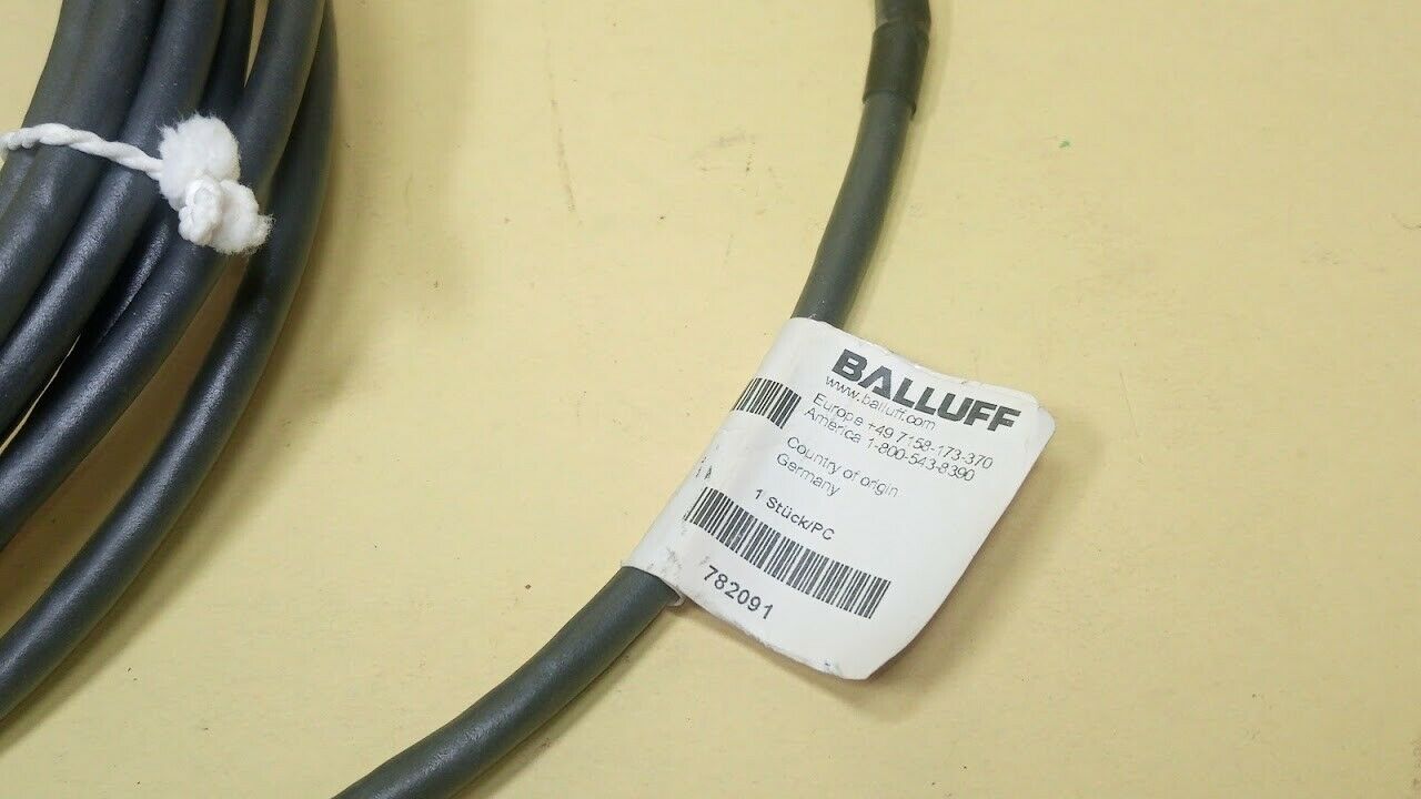 Balluff BCC00TY BKS-S 32M-05 Single-Ended Cordsets BKSS 32M05 Connector ...
