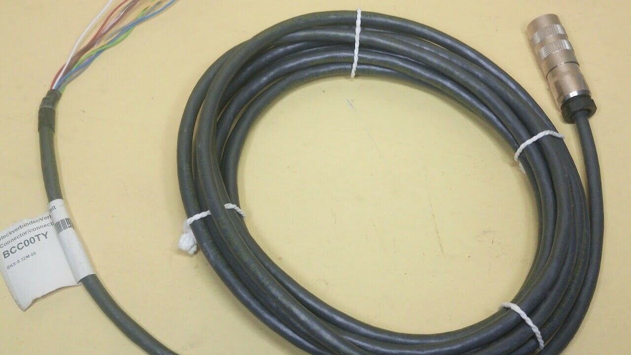 Balluff BCC00TY BKS-S 32M-05 Single-Ended Cordsets BKSS 32M05 Connector ...