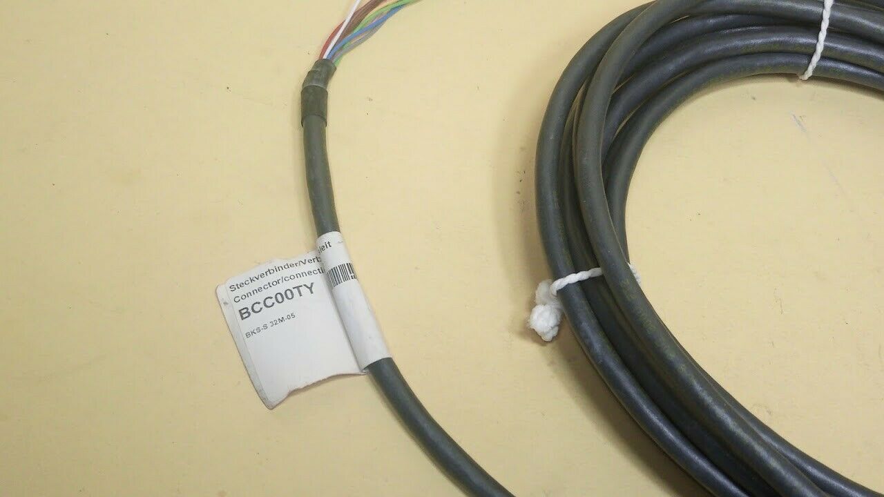 Balluff BCC00TY BKS-S 32M-05 Single-Ended Cordsets BKSS 32M05 Connector ...