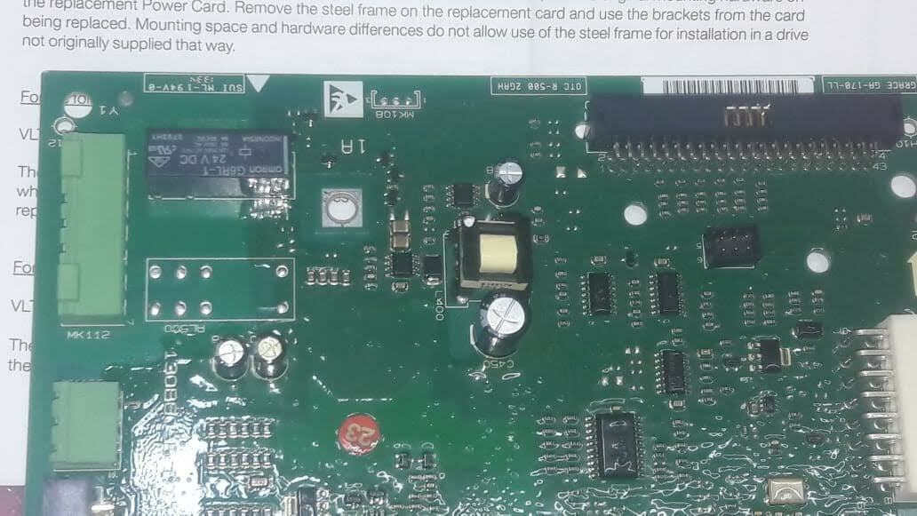 Danfoss 176F8673 130B6038 CT/09 Interface/Power Card VLT5202 T6 New ...