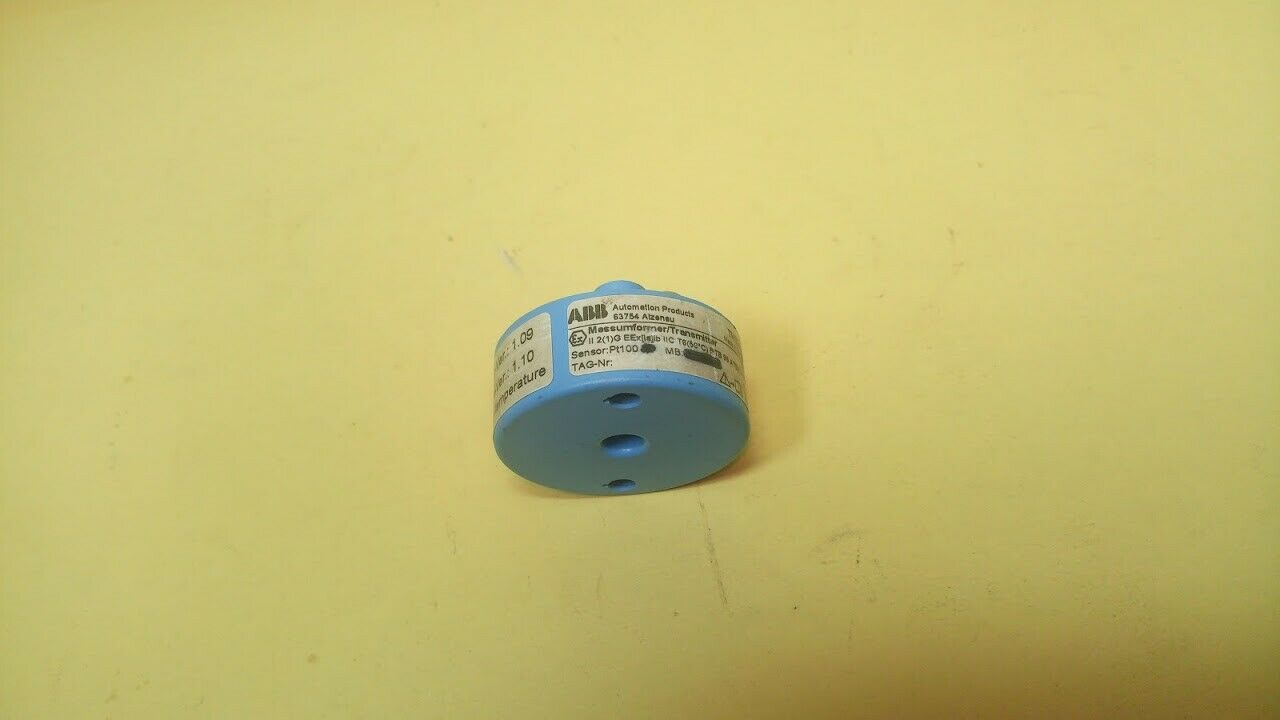 ABB TH02-Ex Transmitter HW-Ver 1.09 SW-Ver 1.10 pt100 - Industrial SOL Pte Ltd