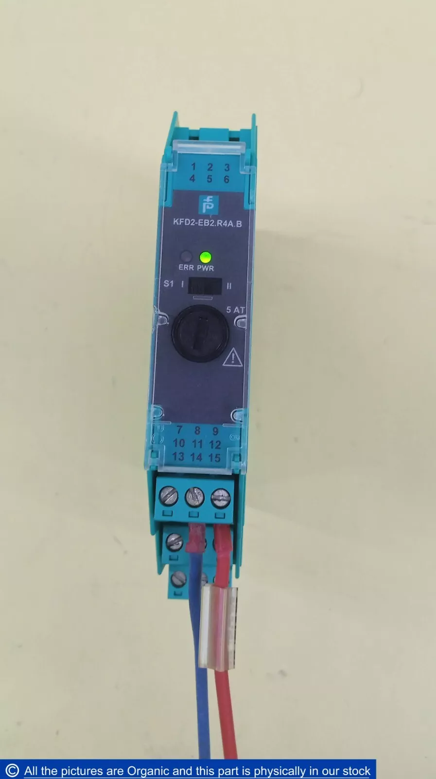 Pepperl+Fuchs K-System KFD2-EB2.R4A.B 189784 Redundant Power Feed ...