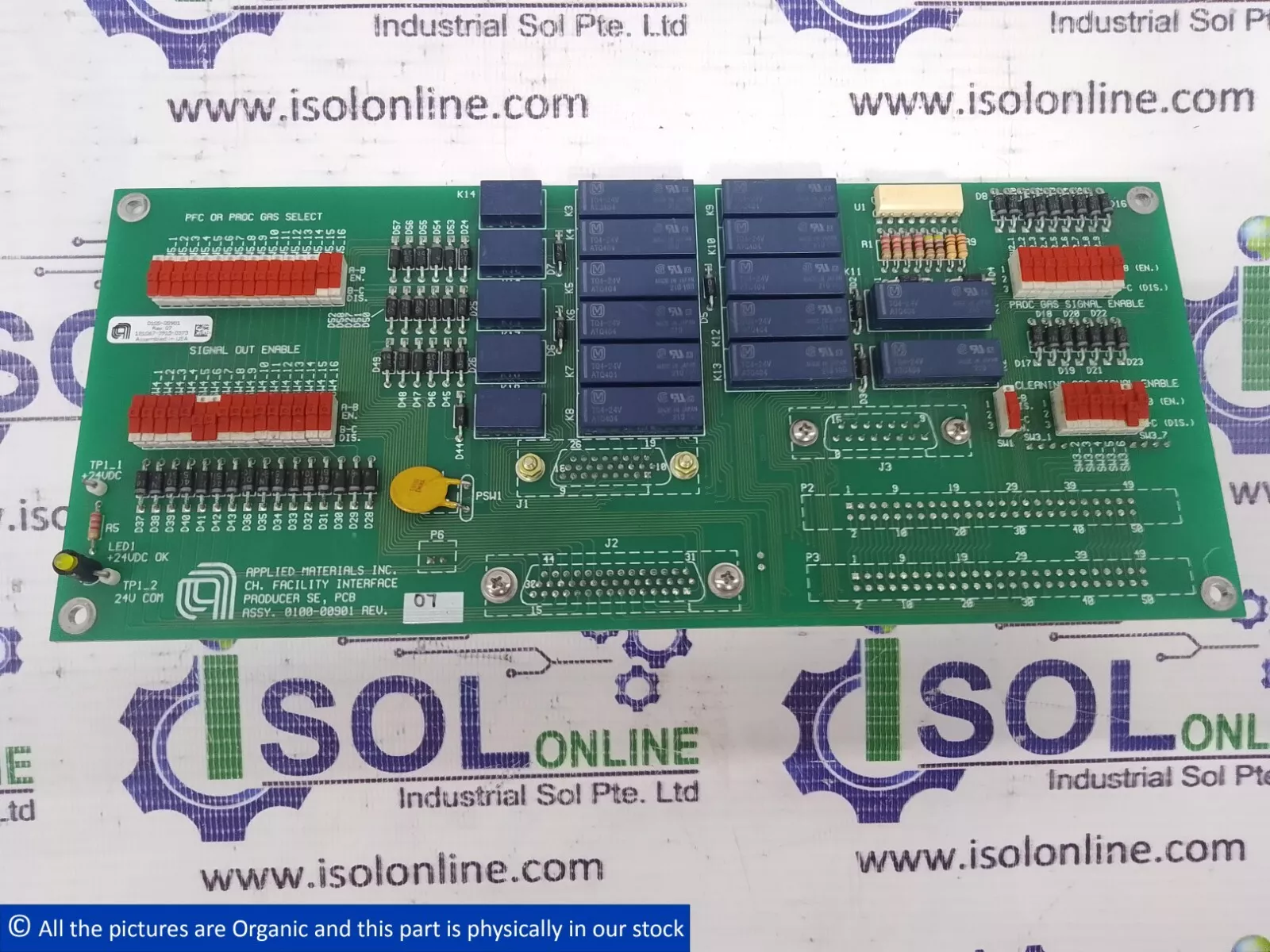 Applied Materials 0100-00901 Rev. 07 Chamber Facility Interface South ...