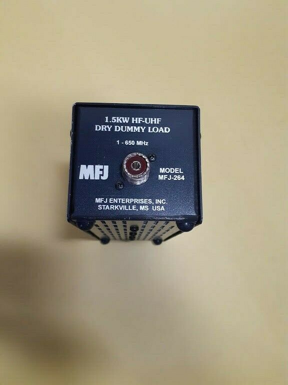 MFJ Enterprises MFJ-264 1.5KW HF-UHF Dry Dummy Load 1-650 MHz ...