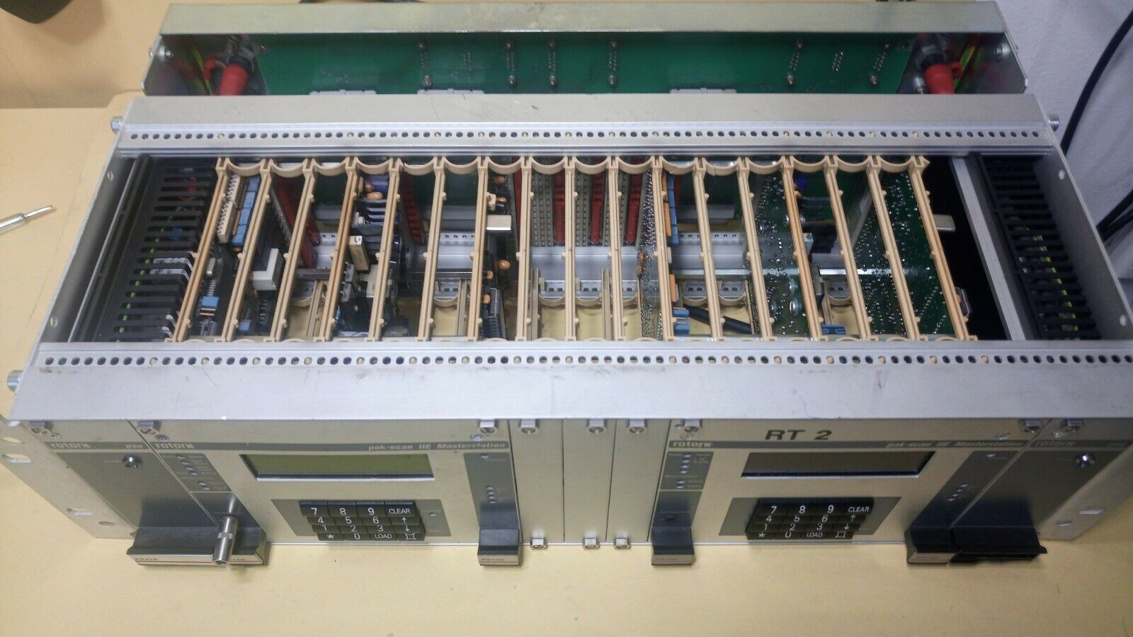 Rotork pak-scan IIE Masterstation 11201021 60 channel hot station ...