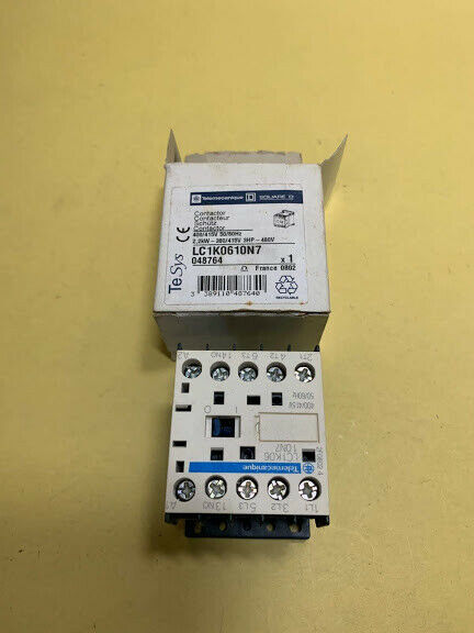 Telemecanique Square D LC1K0610N7 048764 Contactor LC1K06 10N7 New ...