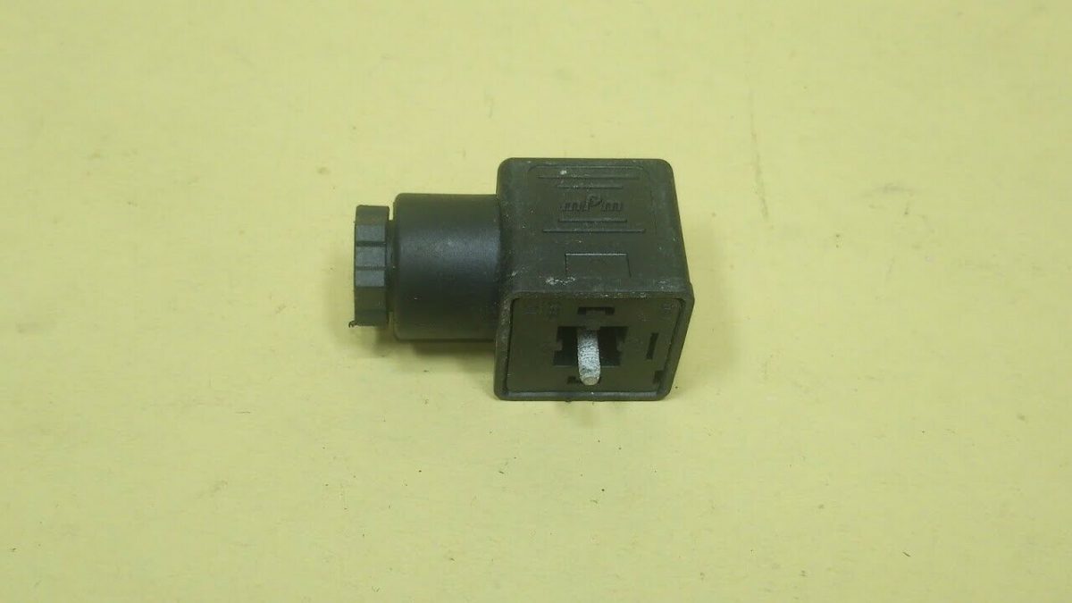 mPm B-12 Solenoid Coil plug B12 for 3 legs - Industrial SOL Pte Ltd