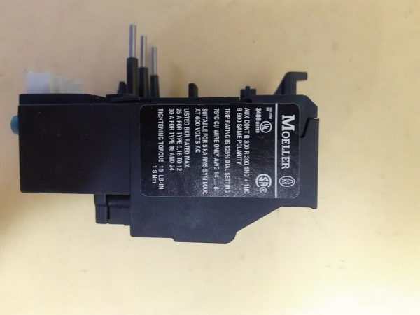 Moeller Z00-01 contactor overload relay 0,6-1,0A New - Industrial SOL ...