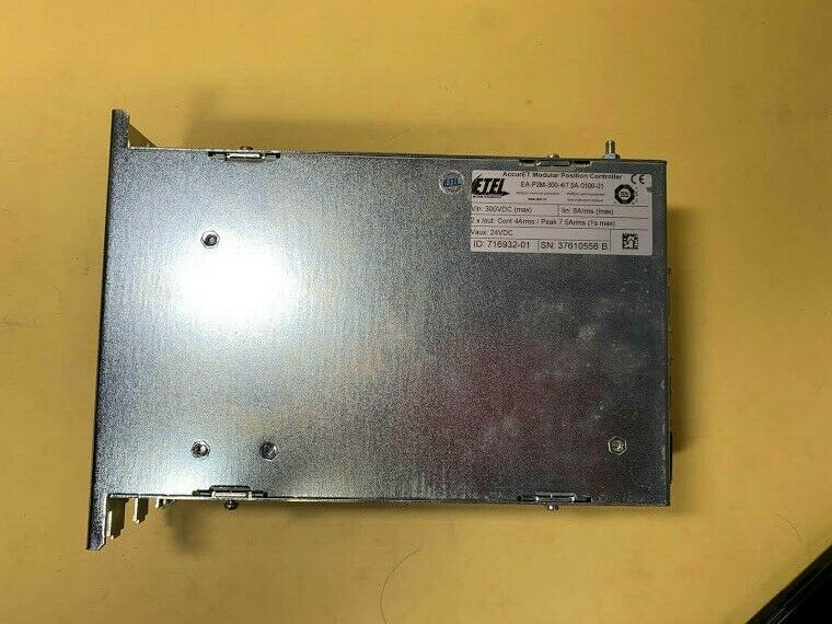 ETEL AccurET Moduler Position Controller EA-P2M-300-4/7.5A-0100-01 ...