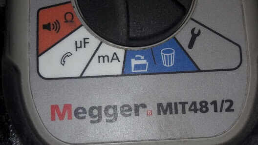 Megger MIT481/2 Insulation Resistance Testers - Industrial SOL Pte Ltd