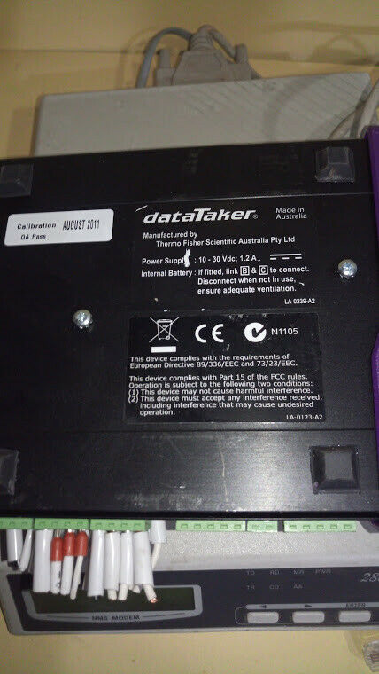 DataTaker dt80 V8.08 by thermo fisher scientific Data Taker DT80 series ...