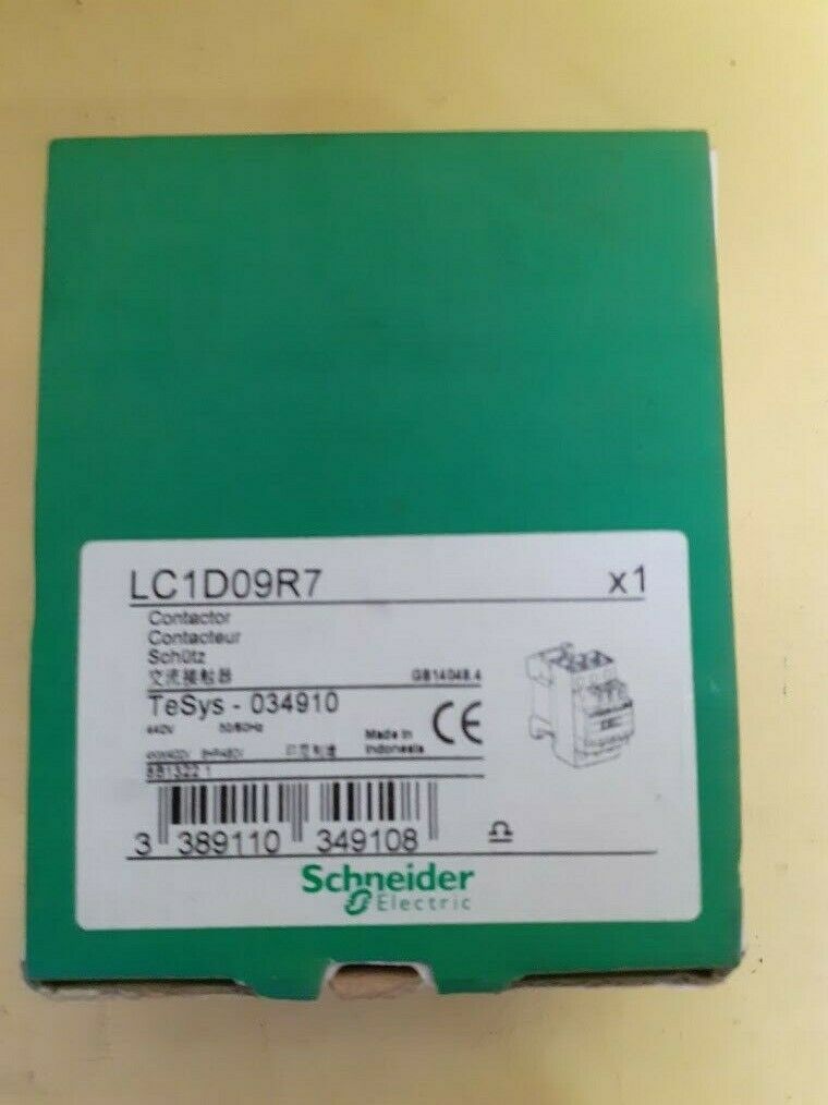 Schneider LC1D09R7 Contactor TeSys-034910 4KW/400V 5HP/480V ...