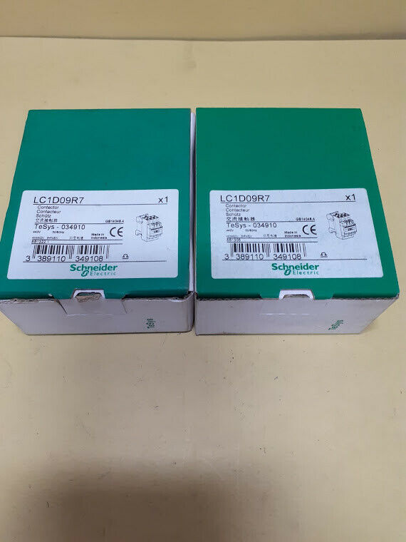 Schneider LC1D09R7 Contactor TeSys-034910 4KW/400V 5HP/480V ...