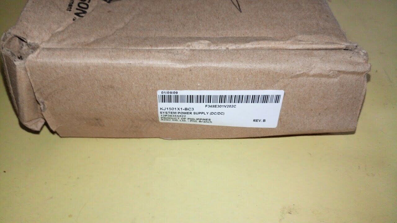 Emerson DeltaV KJ1501X1-BC3 12P3935X022 Rev.B Power Supply 73-610-096 ...