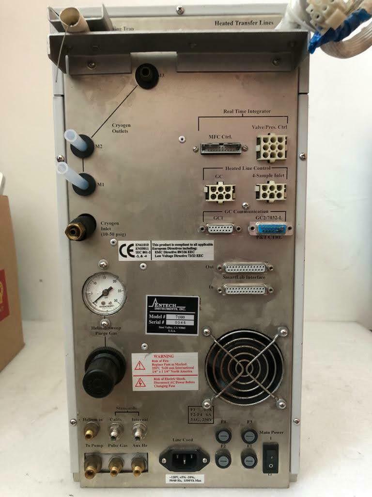 ENTECH Instruments Inc Pre-concentrator Model. 7100 Preconcentrator ...