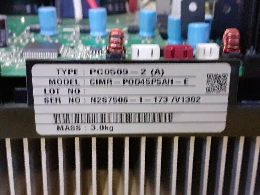 Yaskawa PC0509-2 (A) CIMR-POD45P5AH-E Inverter YPCT31513-1B ...
